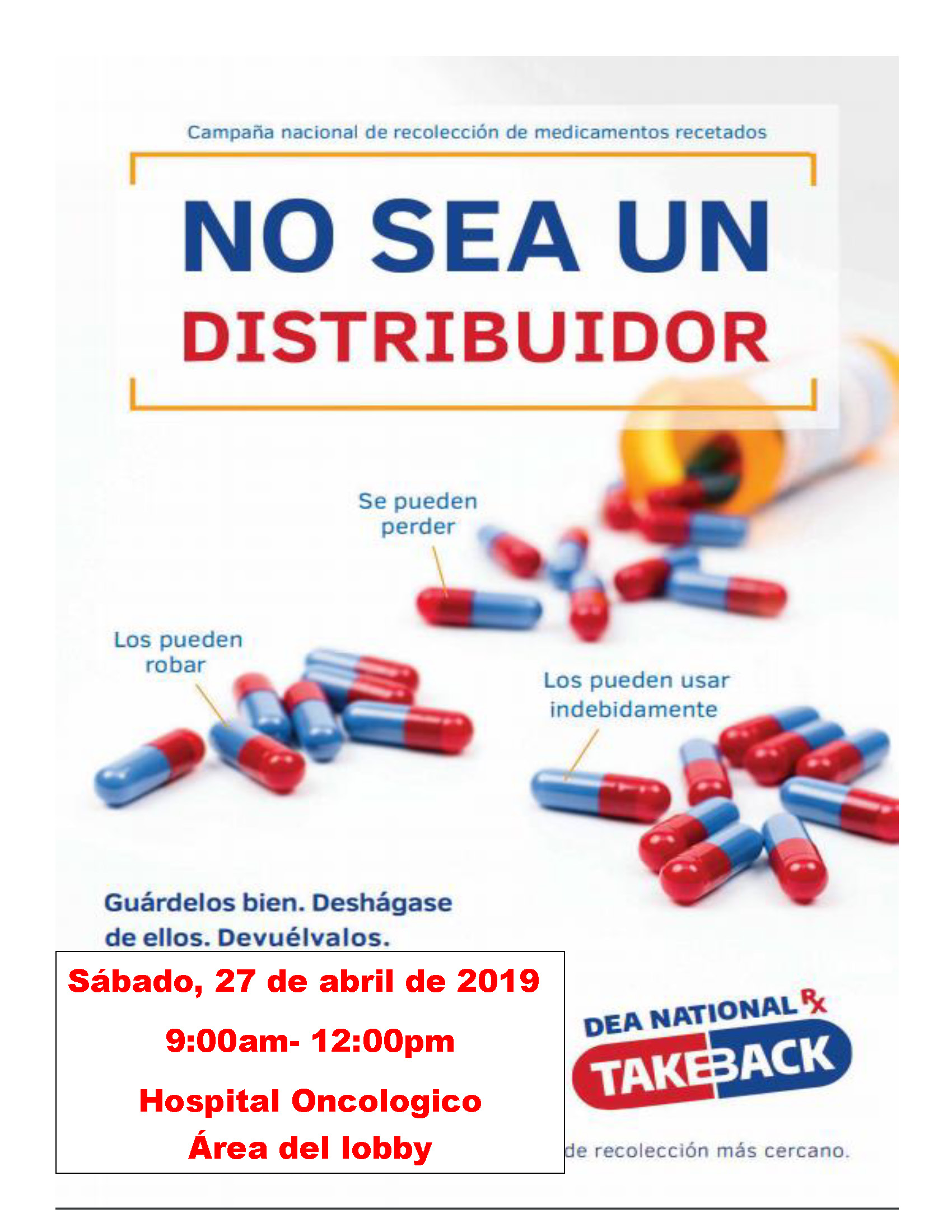 Prescription drug collection campaign - Liga Puertorriqueña Contra el ...